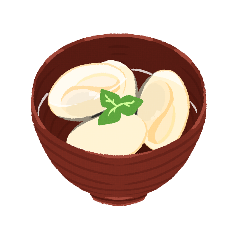 Hamaguri clam soup | illust world