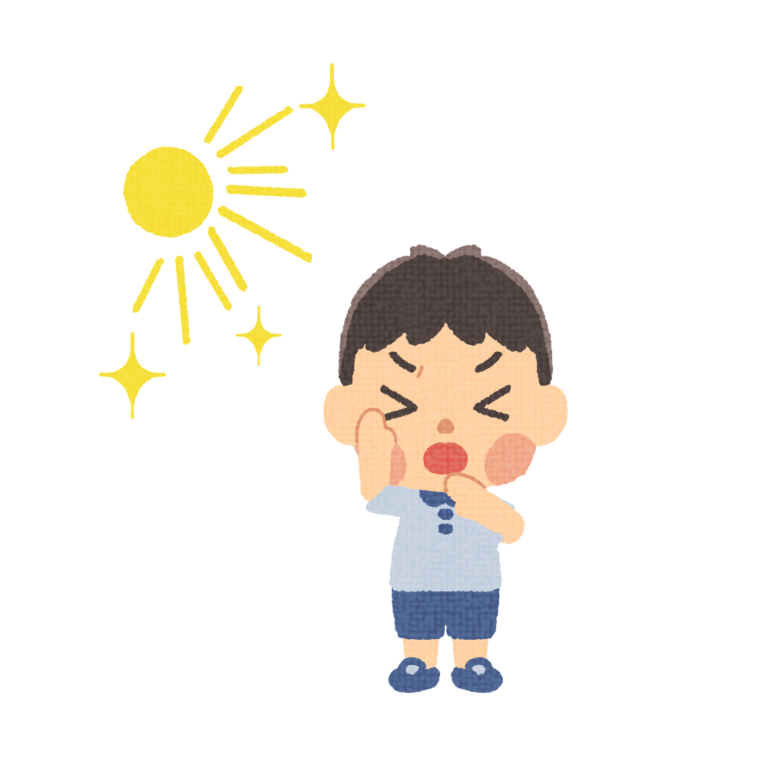 Boys overly sensitive to light | illust world